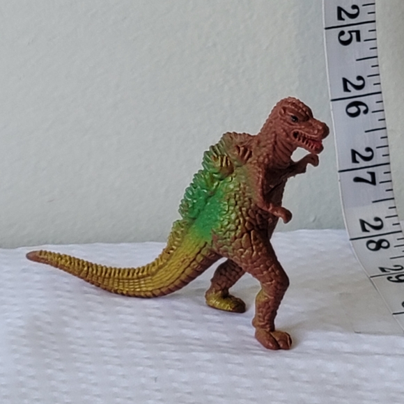 Source Unknown | Toys | Vintage Godzilla Mini Toy Figure Brown And ...